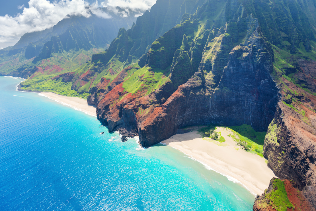 Kort over Hawaii | Få overblik over de fire øer på Hawaii